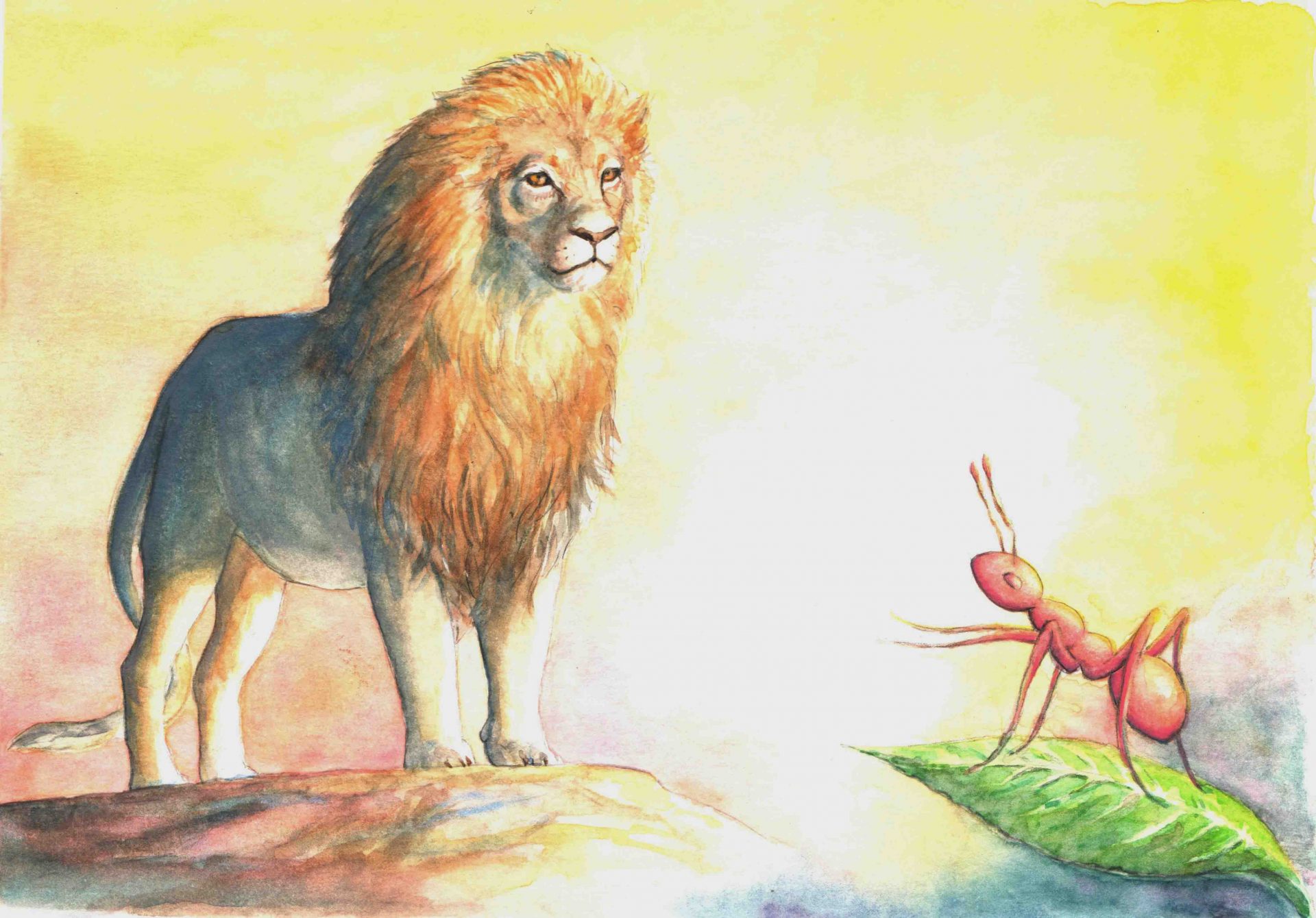 O leão e a formiga | Revista Arautos do Evangelho