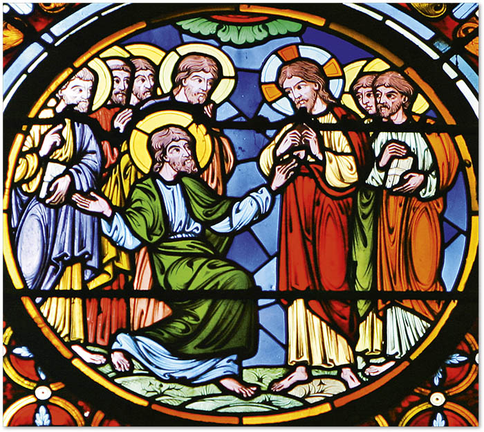 “Jesus com os Apóstolos” – Basílica de Paray-le-Monial (França) – Foto ...